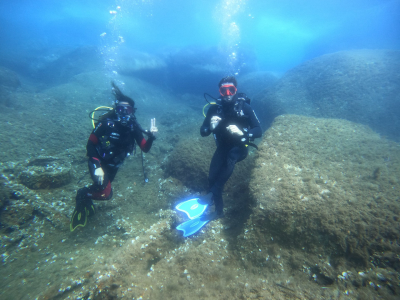 Villasimius: battesimo subacqueo nella costa di Capo Carbonara ...